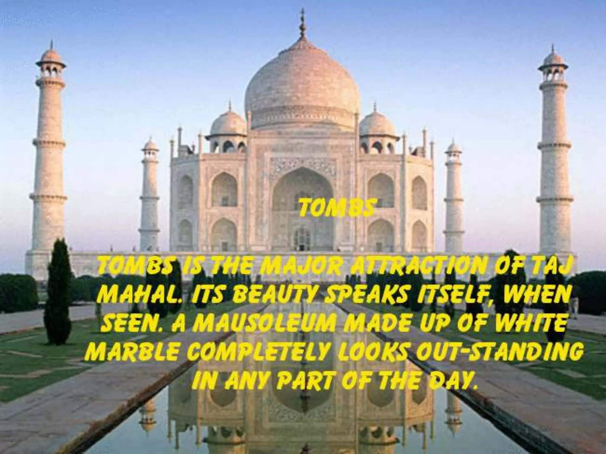 Architecture of Taj Mahal | PPTX