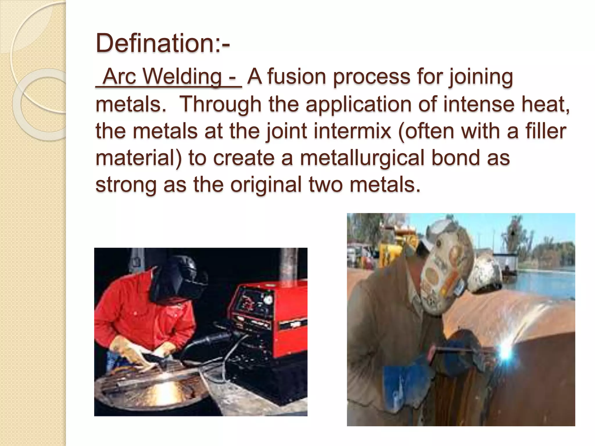Ppt arc welding (grp 6) | PPTX