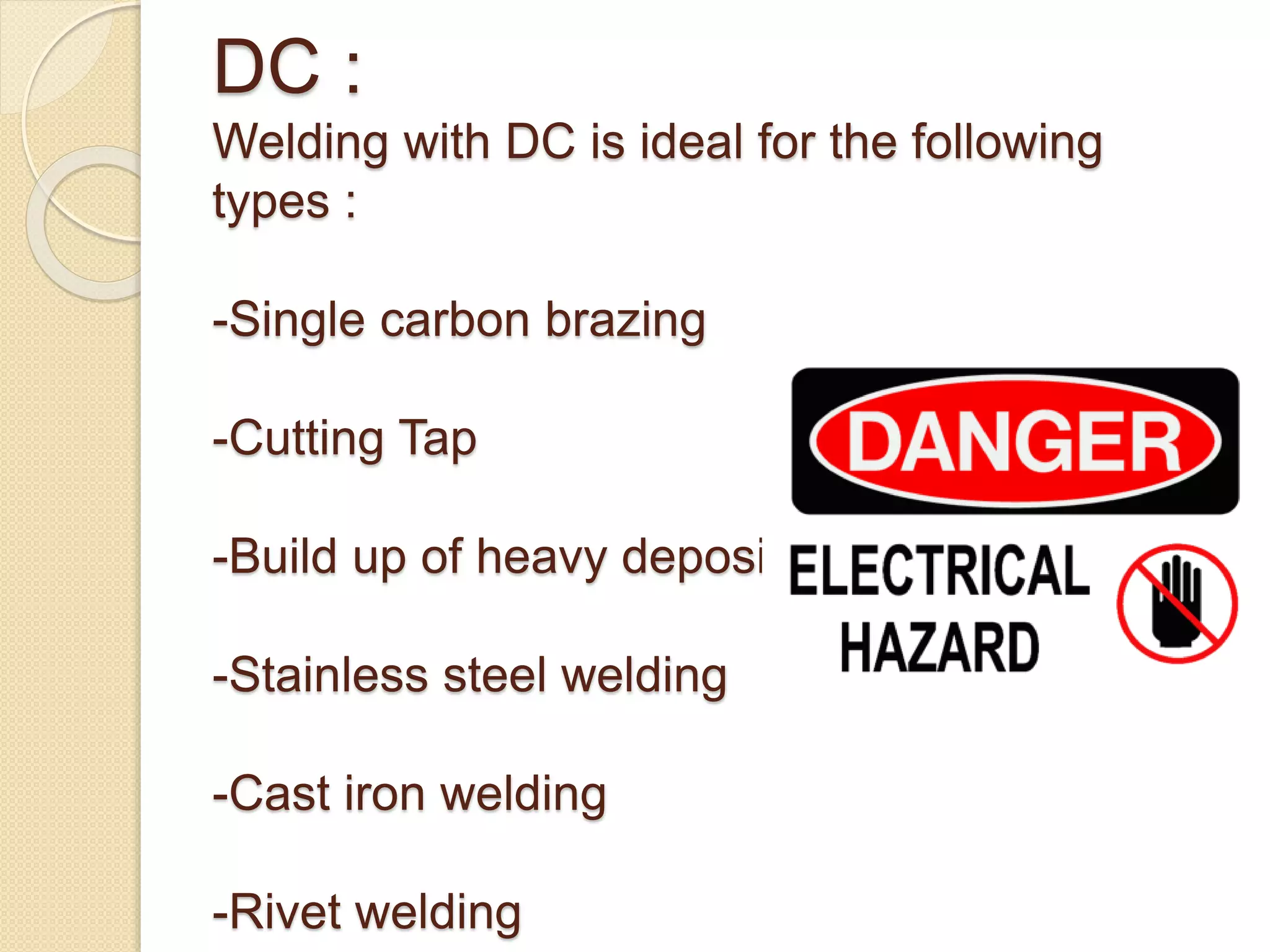 Ppt arc welding (grp 6) | PPTX