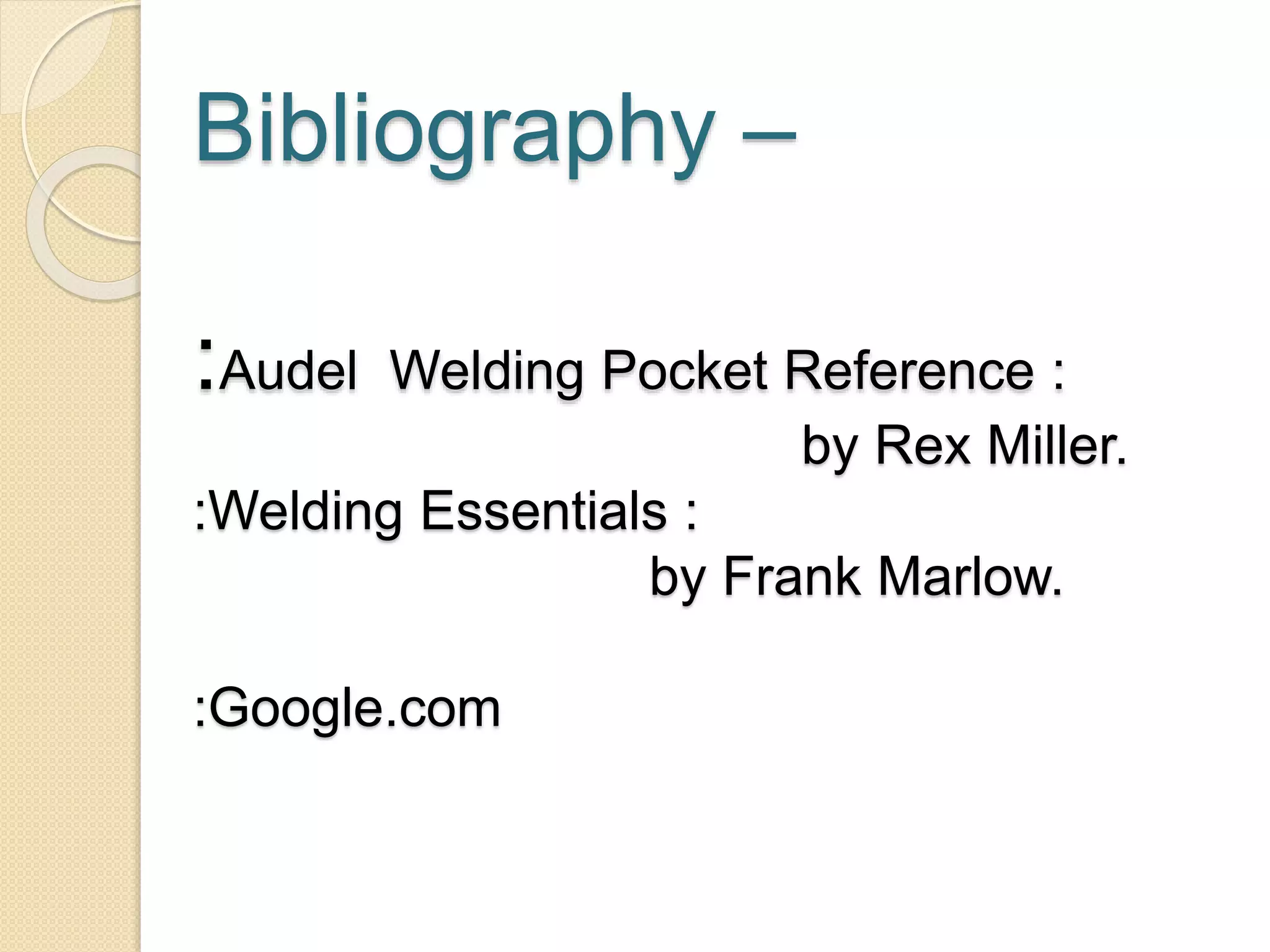 Ppt arc welding (grp 6) | PPTX