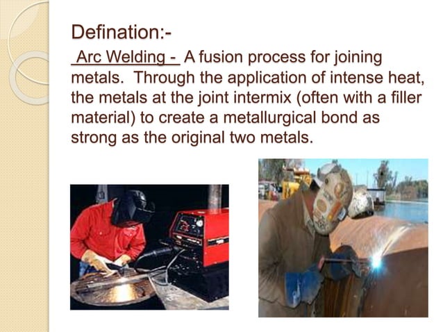 Ppt arc welding (grp 6) | PPT