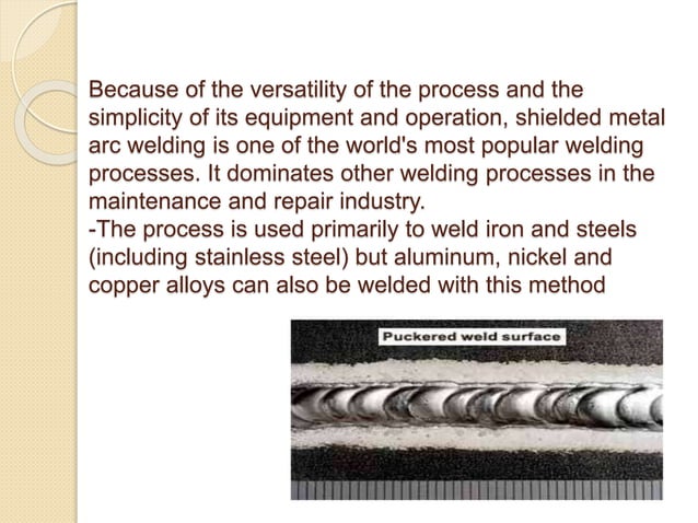 Ppt arc welding (grp 6) | PPT