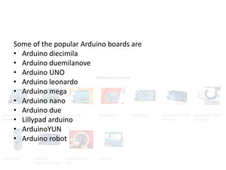 intro arduino | PPTX