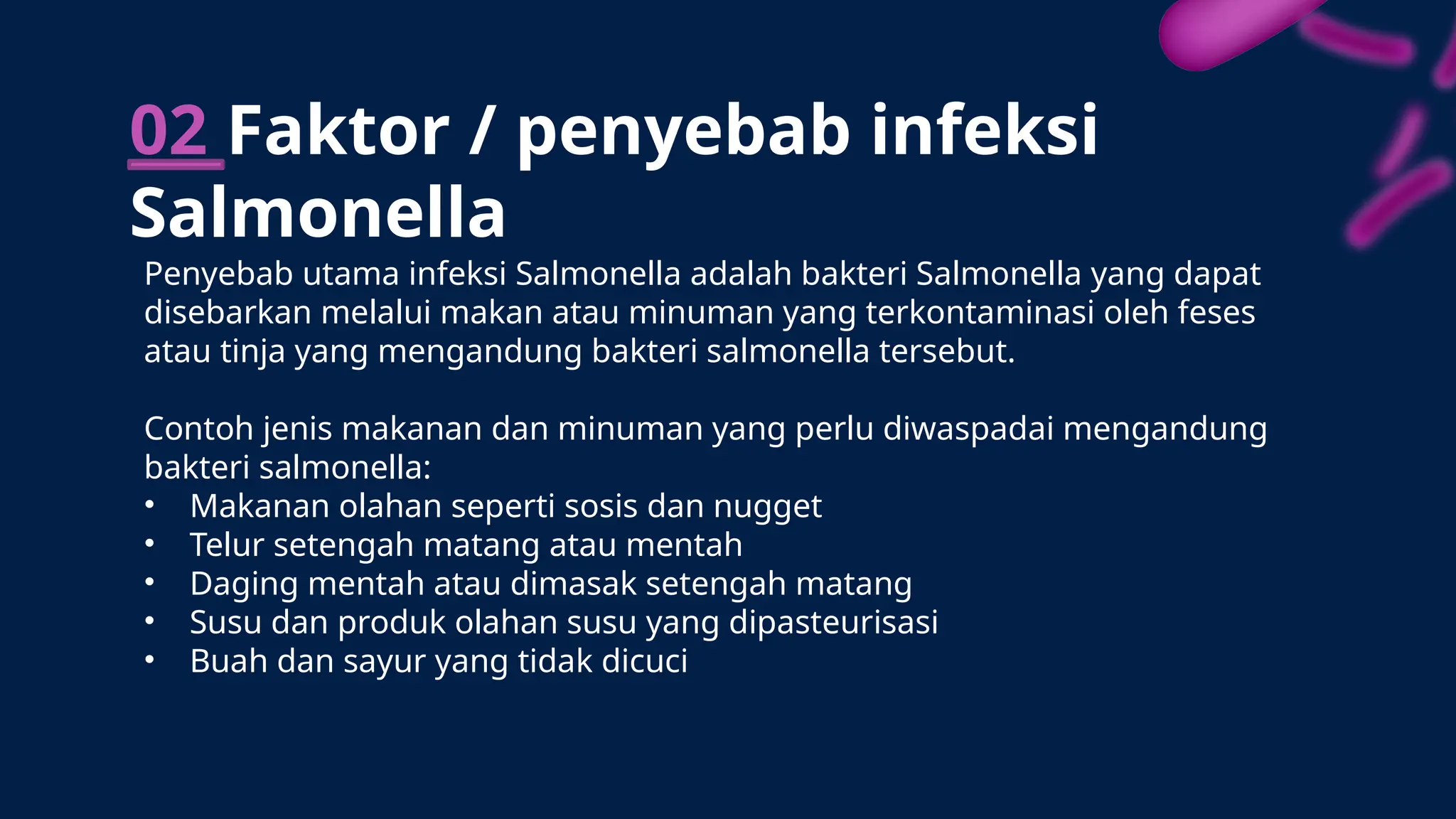 PPT taksonomi bakteri Salmonellan dan cara identifikasinya | PPT