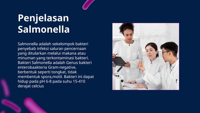 PPT taksonomi bakteri Salmonellan dan cara identifikasinya | PPT
