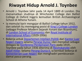 Arnold J Toynbee | PPTX