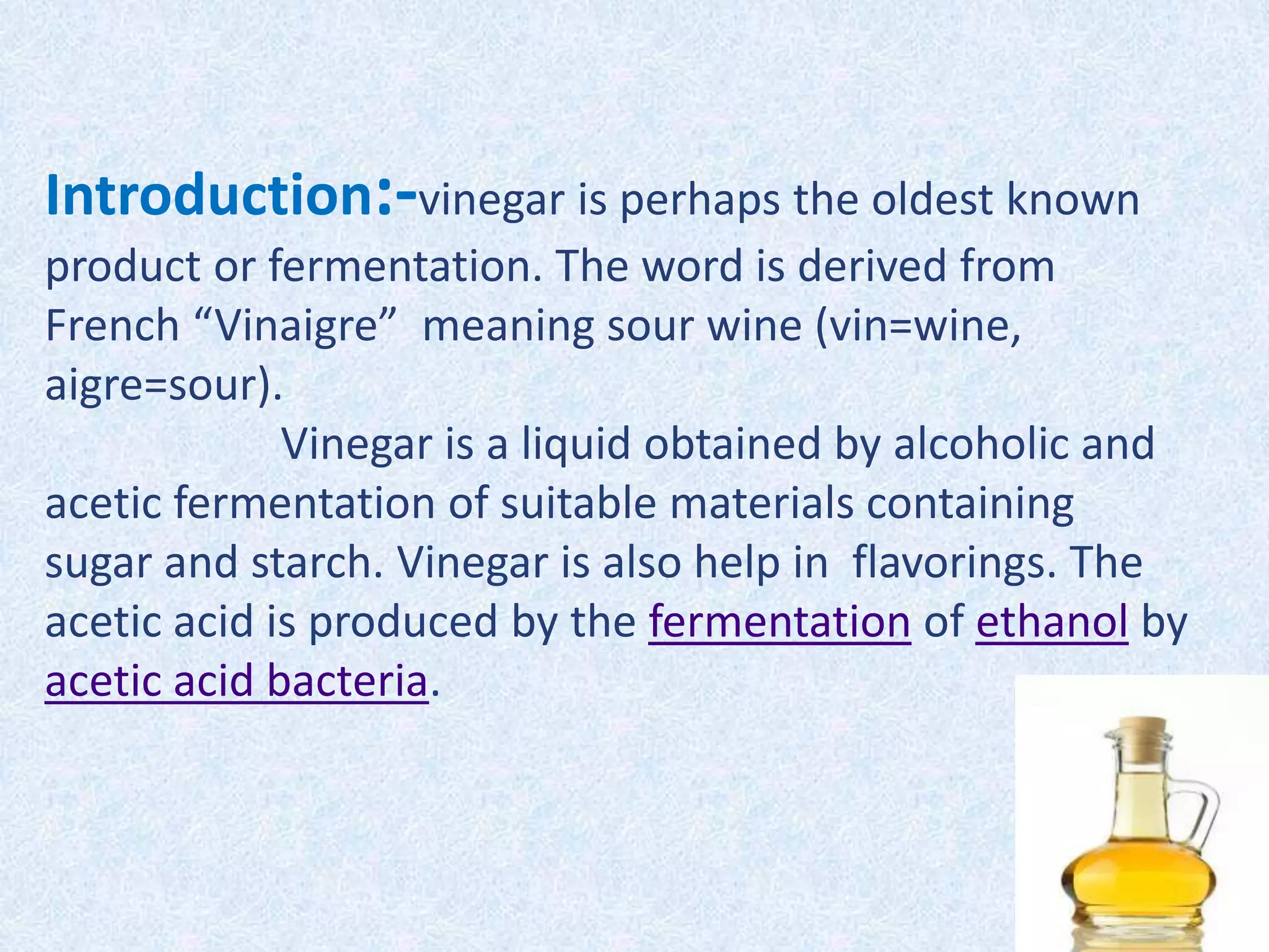 vinegar | PPTX