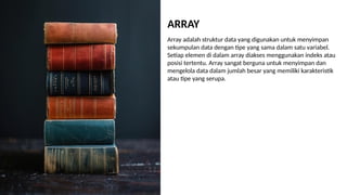 ppt array di kirim.pptx ppt array........ | PPT