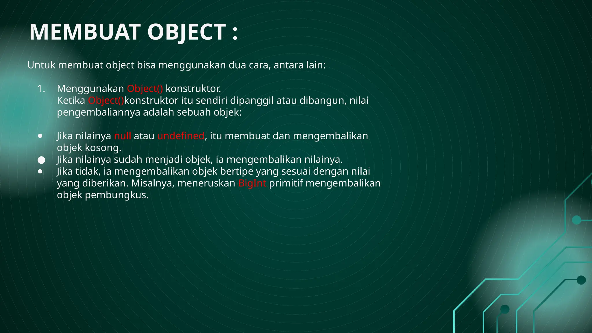 Ppt Array And Object Java Script Pengetahuan Pemrograman Pptx