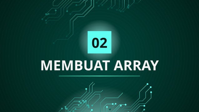 Ppt Array And Object Java Script Pengetahuan Pemrogramanpptx