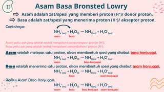 PPT ASAM BASA KIMIA KELAS XI MIPA (TEORI DAN PERHITUNGAN) | PPT