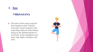 Yoga asanas | PPTX
