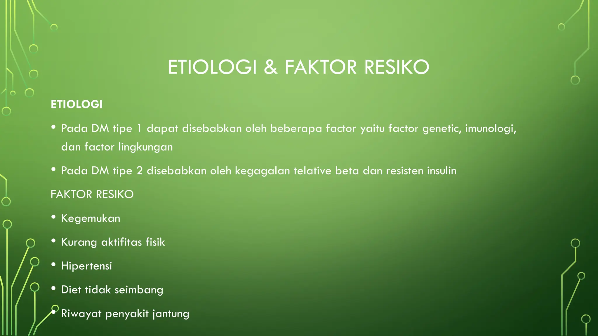 Asuhan Keperawatan Diagnosa Diabetes mellitus | PPTX
