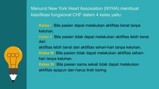 Congestive Heart Failure (CHF) | PPTX