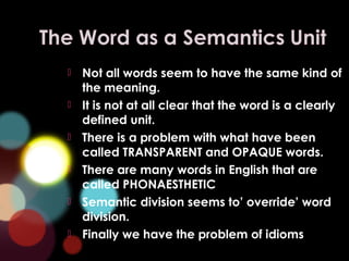 the scope of semantic | PPT