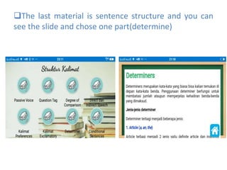 Grammar Bahasa Inggris | PPTX