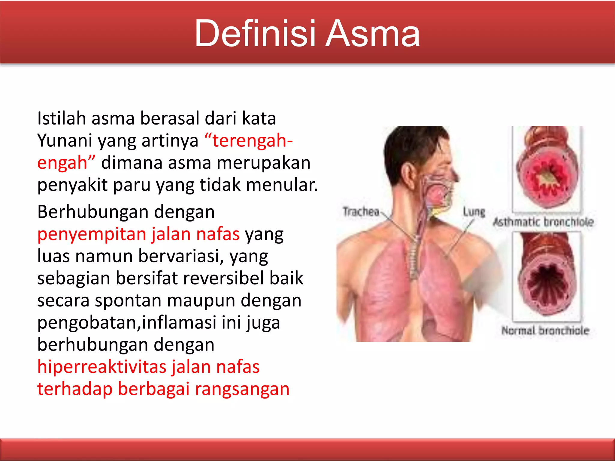 Ppt Penyakit Asma | PPTX