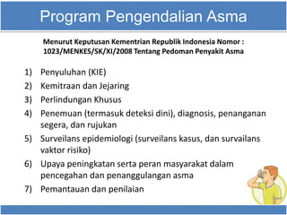 Ppt Penyakit Asma | PPTX