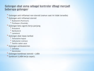 PPT ASMA Bronchiale dan penjelasannya lebih rinci | PPTX