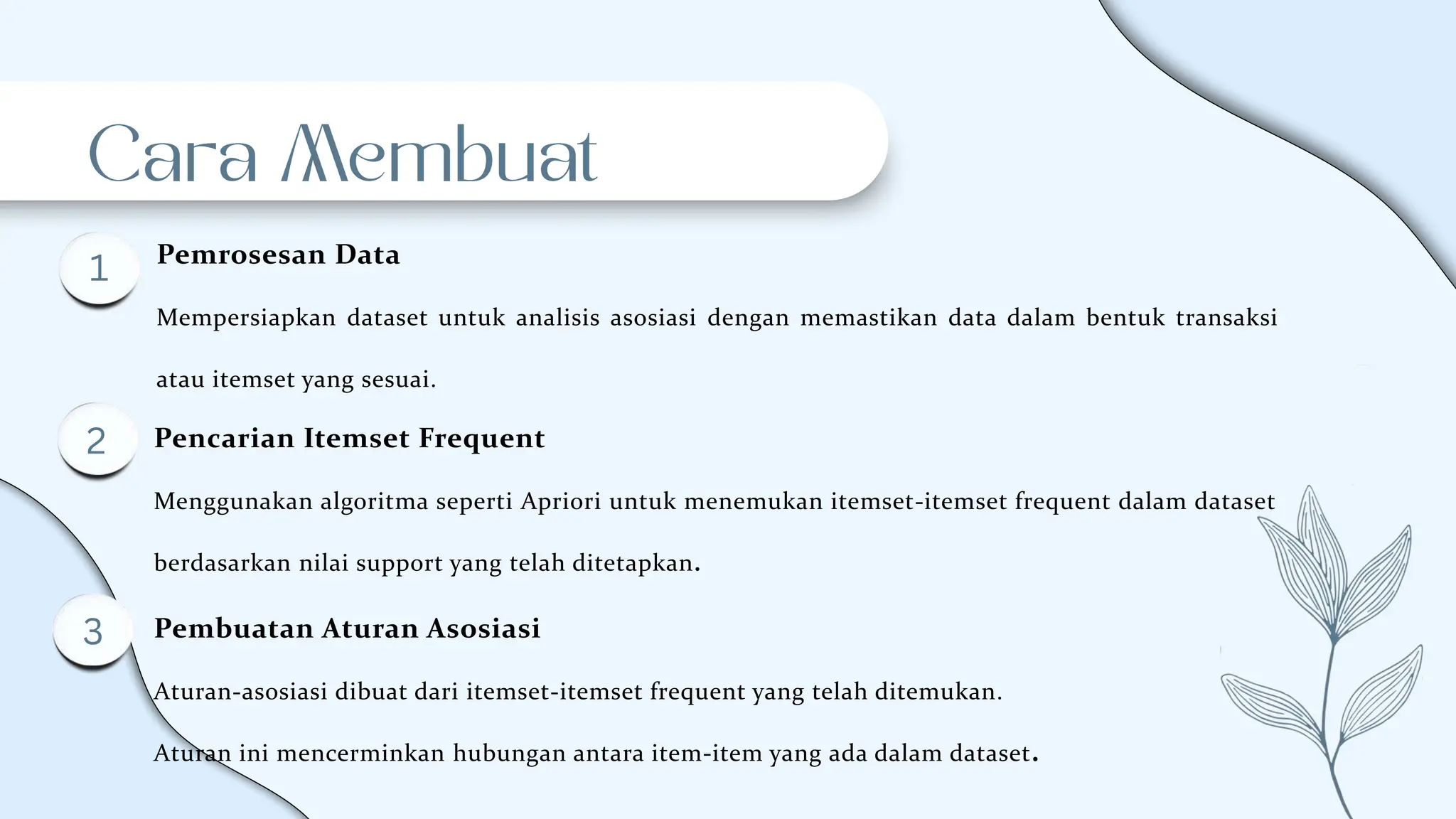 PPT ASOSIASI DATA MINING MENGGUNAKAN RAPID MINER | PPTX