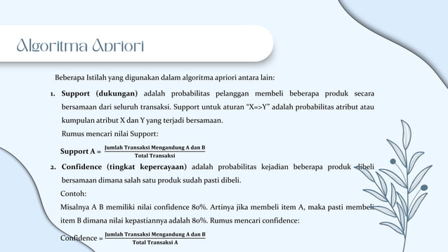 PPT ASOSIASI DATA MINING MENGGUNAKAN RAPID MINER | PPTX