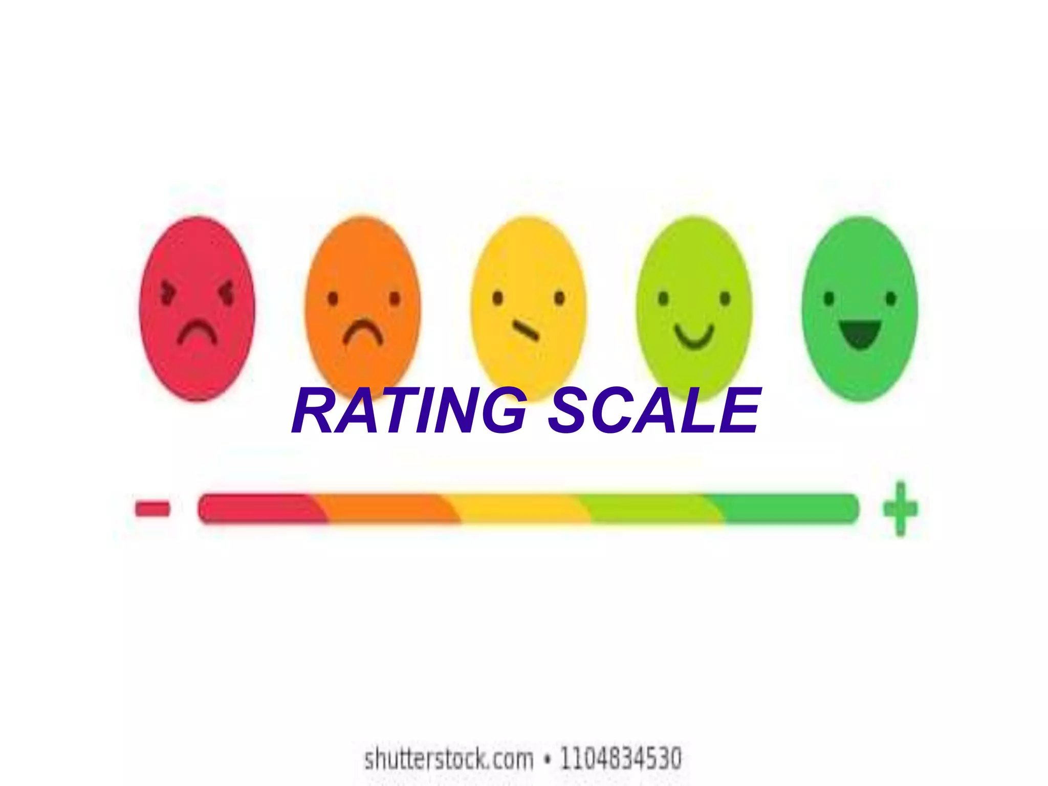 Rating Scale | PPT