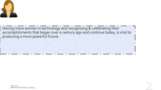 Women-in-technology-presentation-english | PPTX