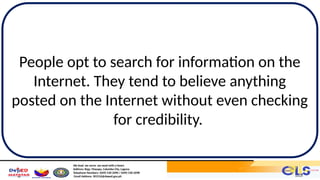 PPT Assessing the Credibility of Sources.pptx