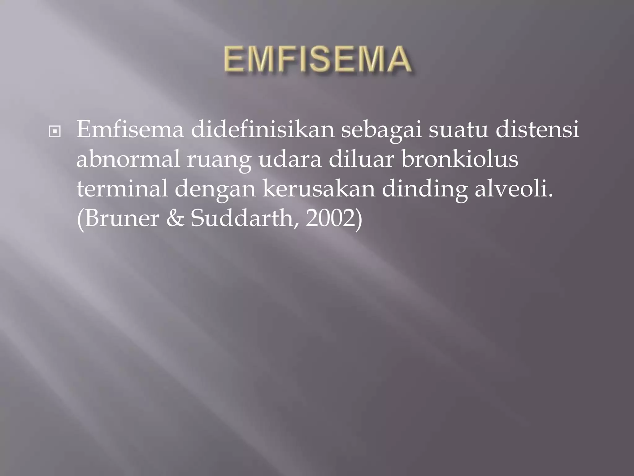 PPT ASMA EMFISEMA | PPTX