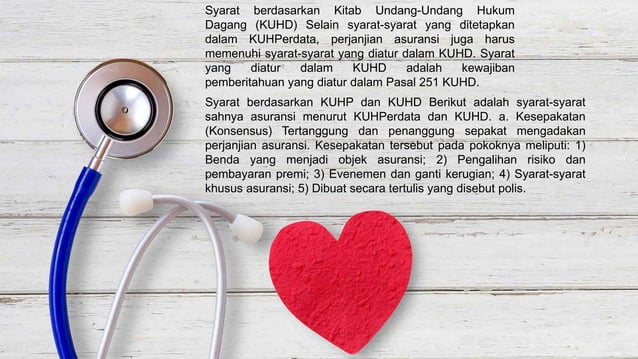 asuransi Kerugian, macam-macam, konsep dasar | PPTX