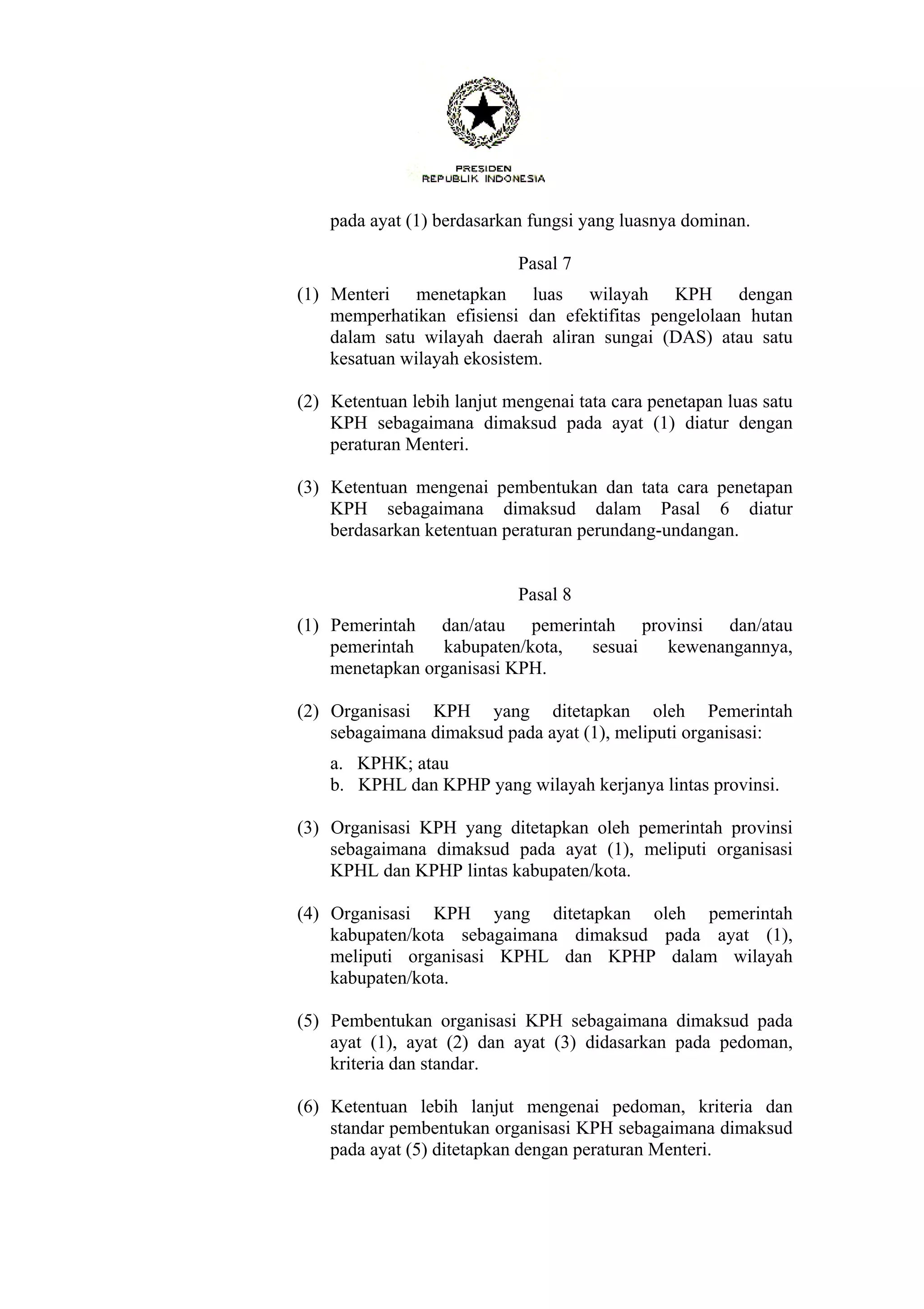 Pp tata hutan dan prencanaan hutan | PDF