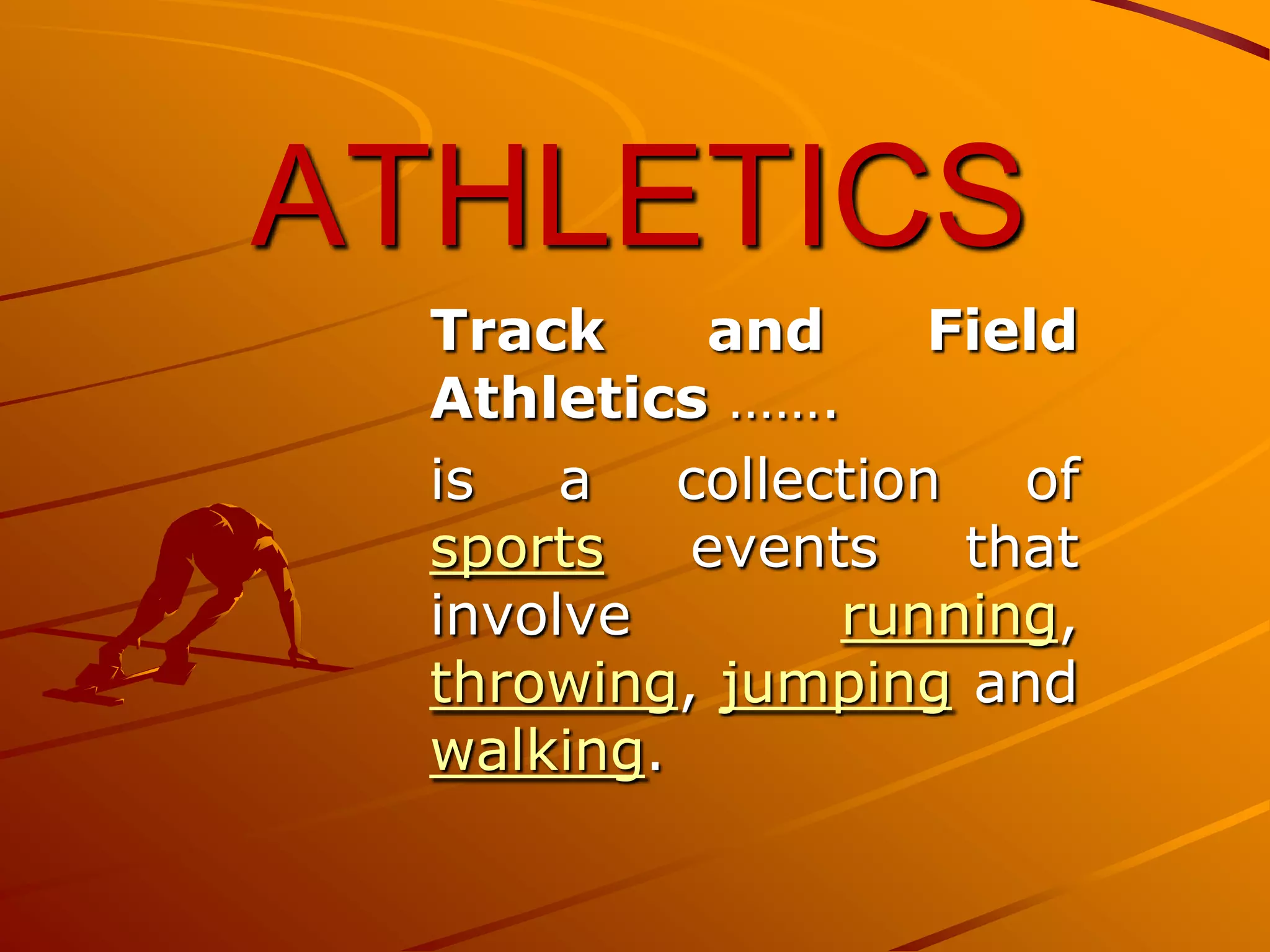 Ppt athletics | PPTX
