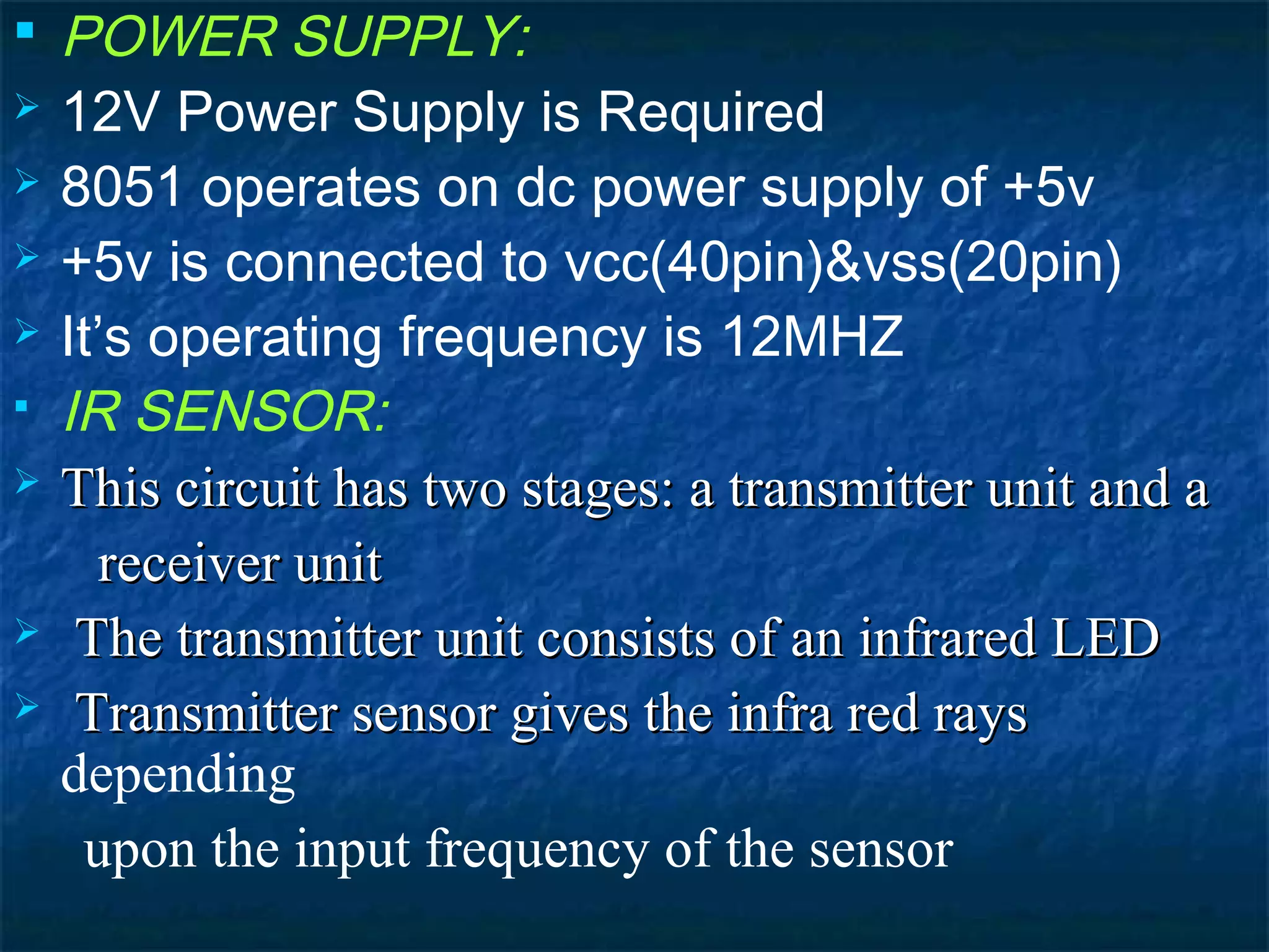 automatic railway gate controll using ir sensor | PPT