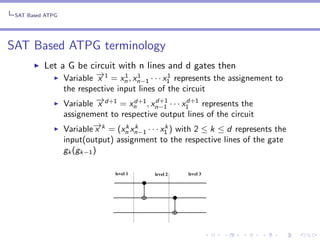 ATPG of reversible circuits | PPT