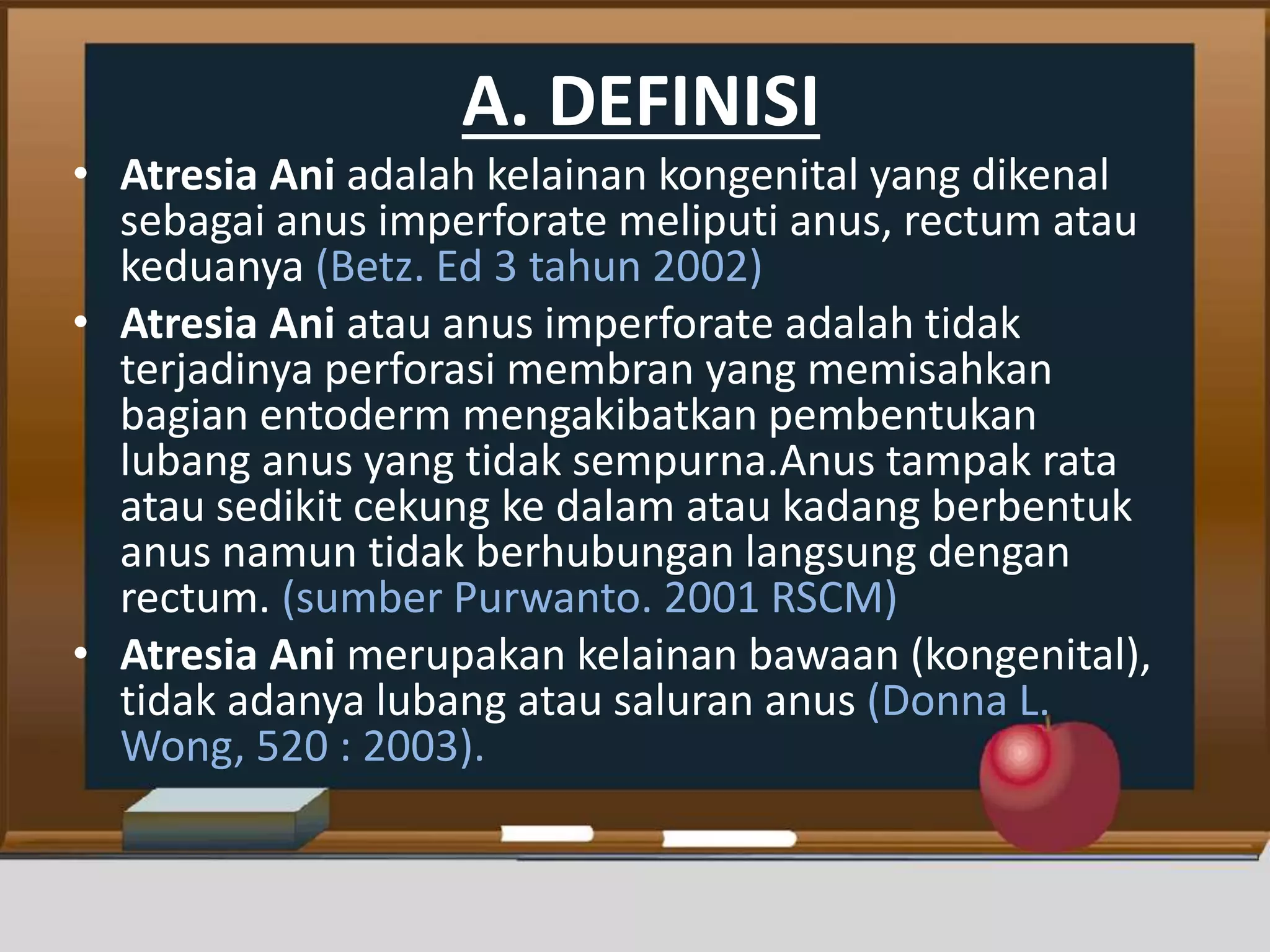 Atresia Rekti Atresia Ani | PPTX