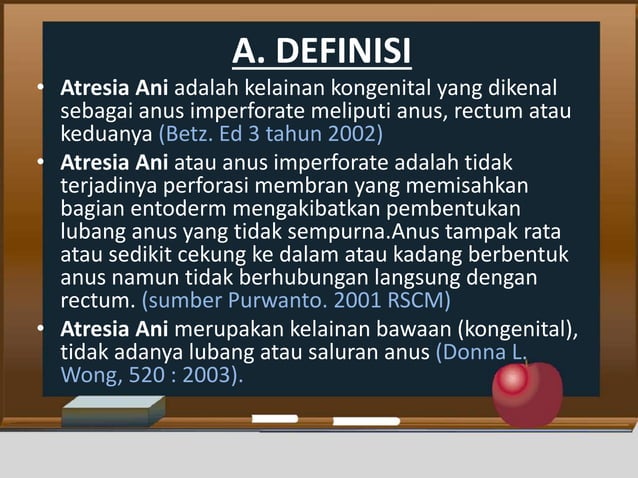 Atresia Rekti Atresia Ani | PPTX