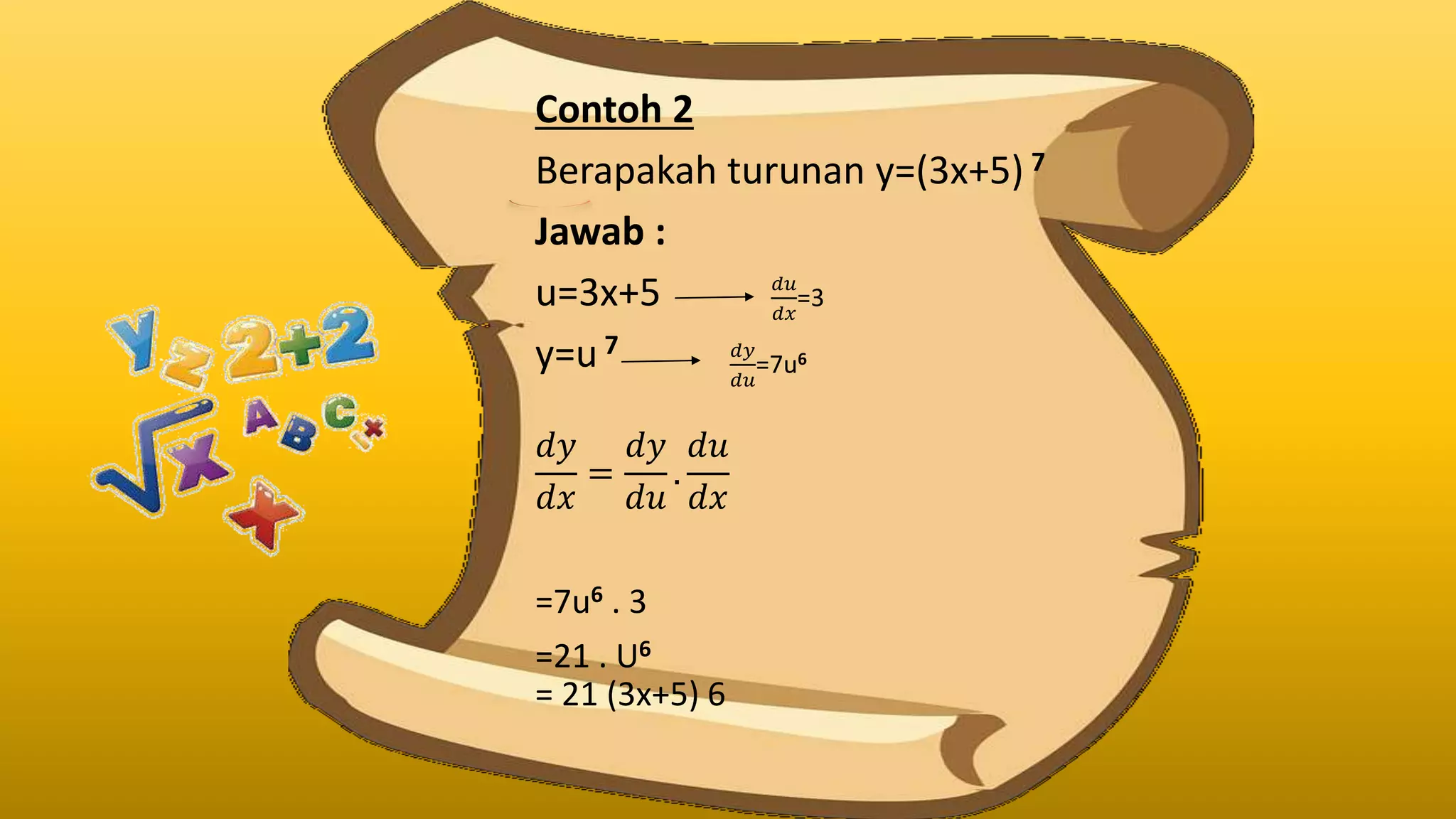 Aturan Rantai | PPTX | Physics | Science