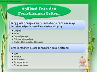 Ppt audit pengolahan data | PPTX