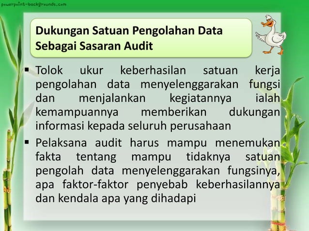 Ppt audit pengolahan data | PPTX