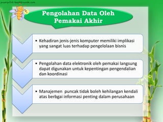 Ppt audit pengolahan data | PPTX