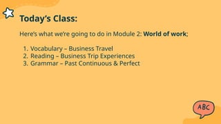 PPT ENGLISH B1.1. LESSION NUMBER 10 - LEARN | PPT