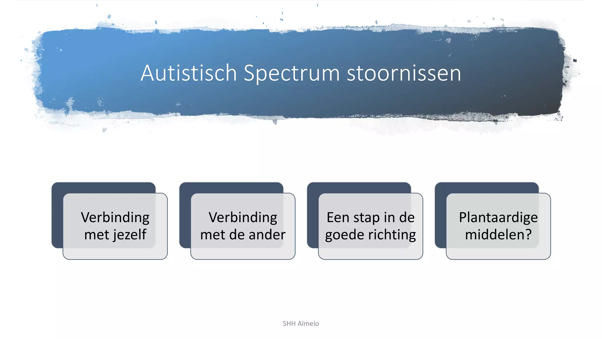 Autistisch Spectrum stoornissen | PPT