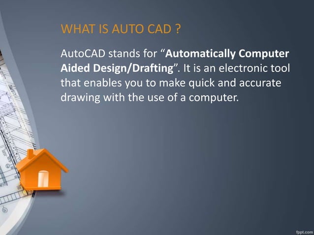 Ppt autocad | PPTX