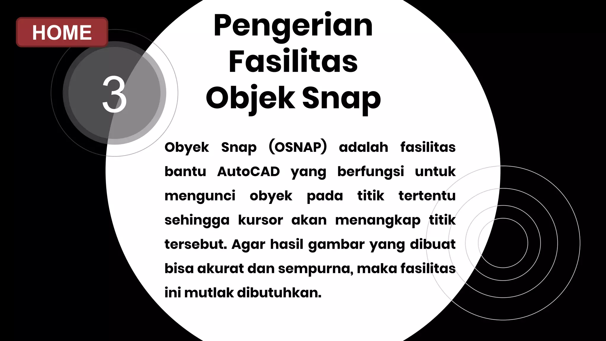 PPTmedia pembelajaran autocad perintah dasar | PPTX