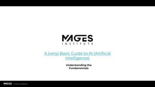 A (very) Basic Guide to AI (Artificial Intelligence) | PPTX