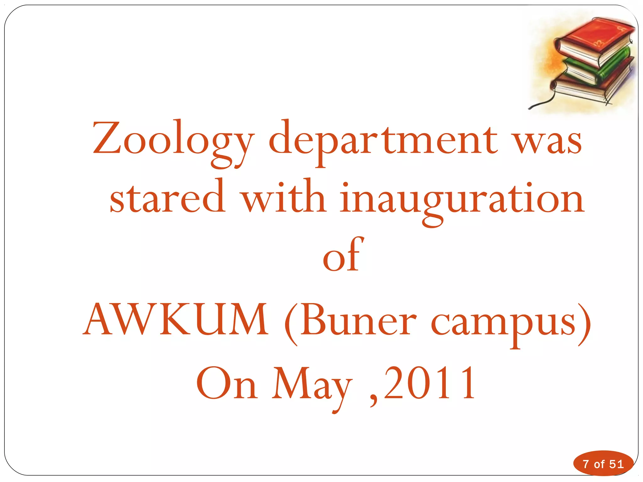 ZOOLOGY awkum | PPT