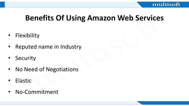 Amazon Web Services: Explore 6 Amazing Benefits of AWS | PPTX | Cloud ...