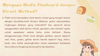 PPT Media Belajar Bahasa Inggris Flash Card Ayu Ghinadi | PDF