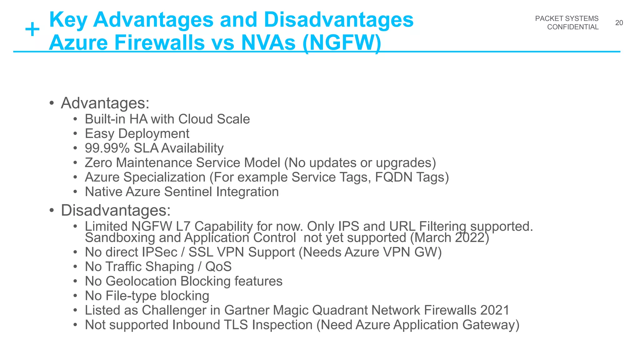 PPT Azure Firewall vs 3rd Party NVA Comparison v1.0.pptx