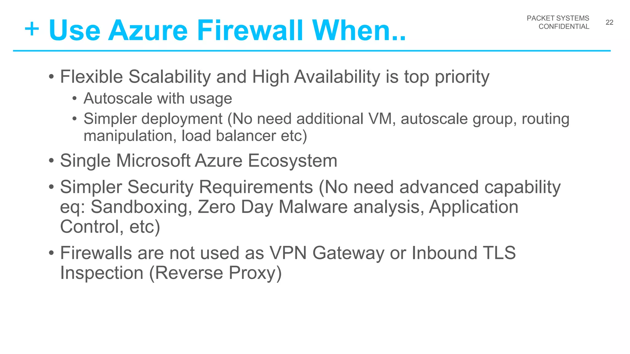 PPT Azure Firewall vs 3rd Party NVA Comparison v1.0.pptx